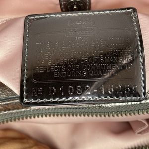 Coach | Bags | Coach Maggie Limited Edition Metallic Leather Handbag ...